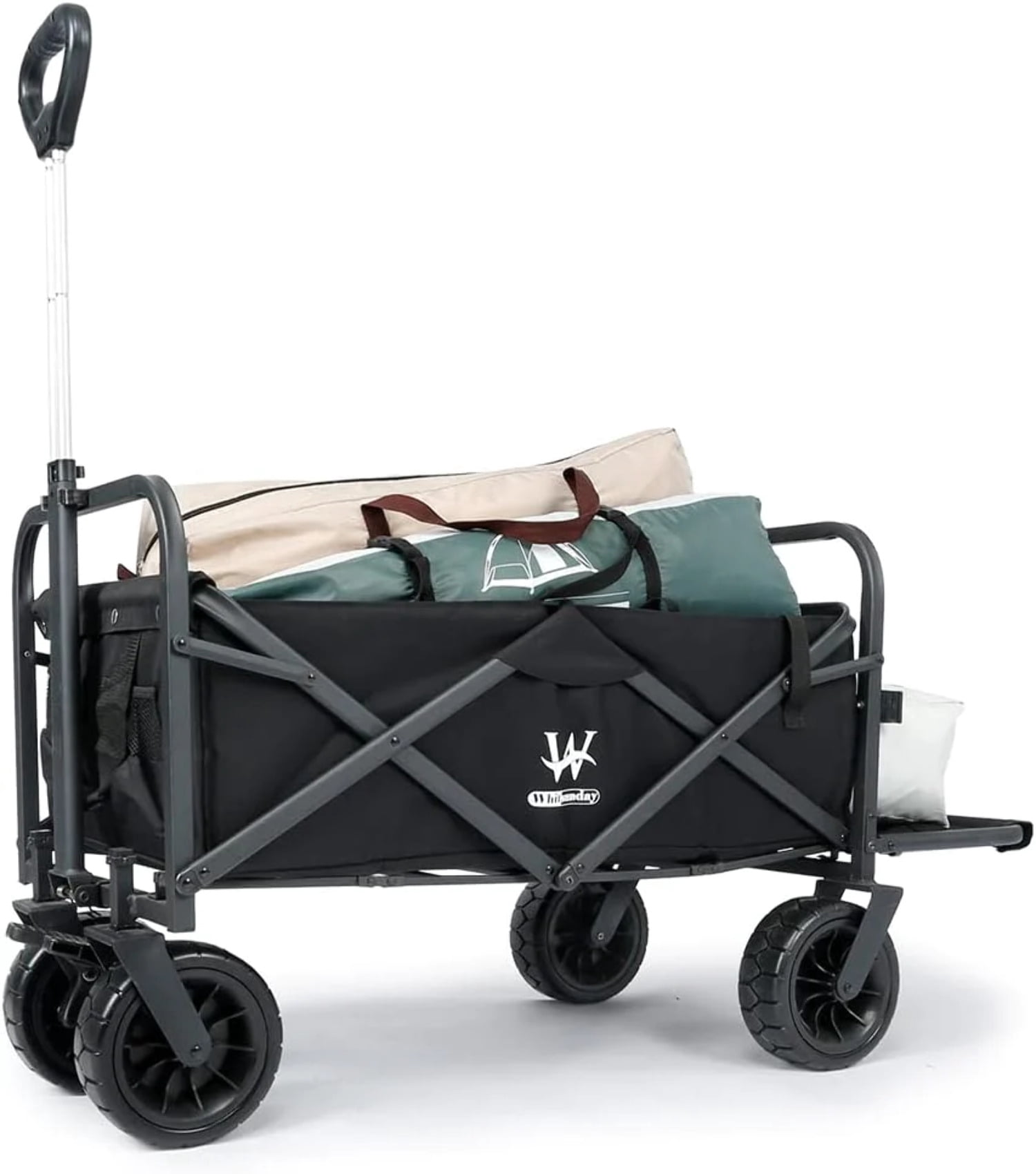 Collapsible Folding Garden Outdoor Park Utility Wagon - Walmart.com