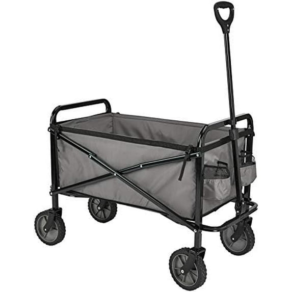 Collapsible Folding Heavy Duty Utility Wagon for Outdoor Sports, 265 ...