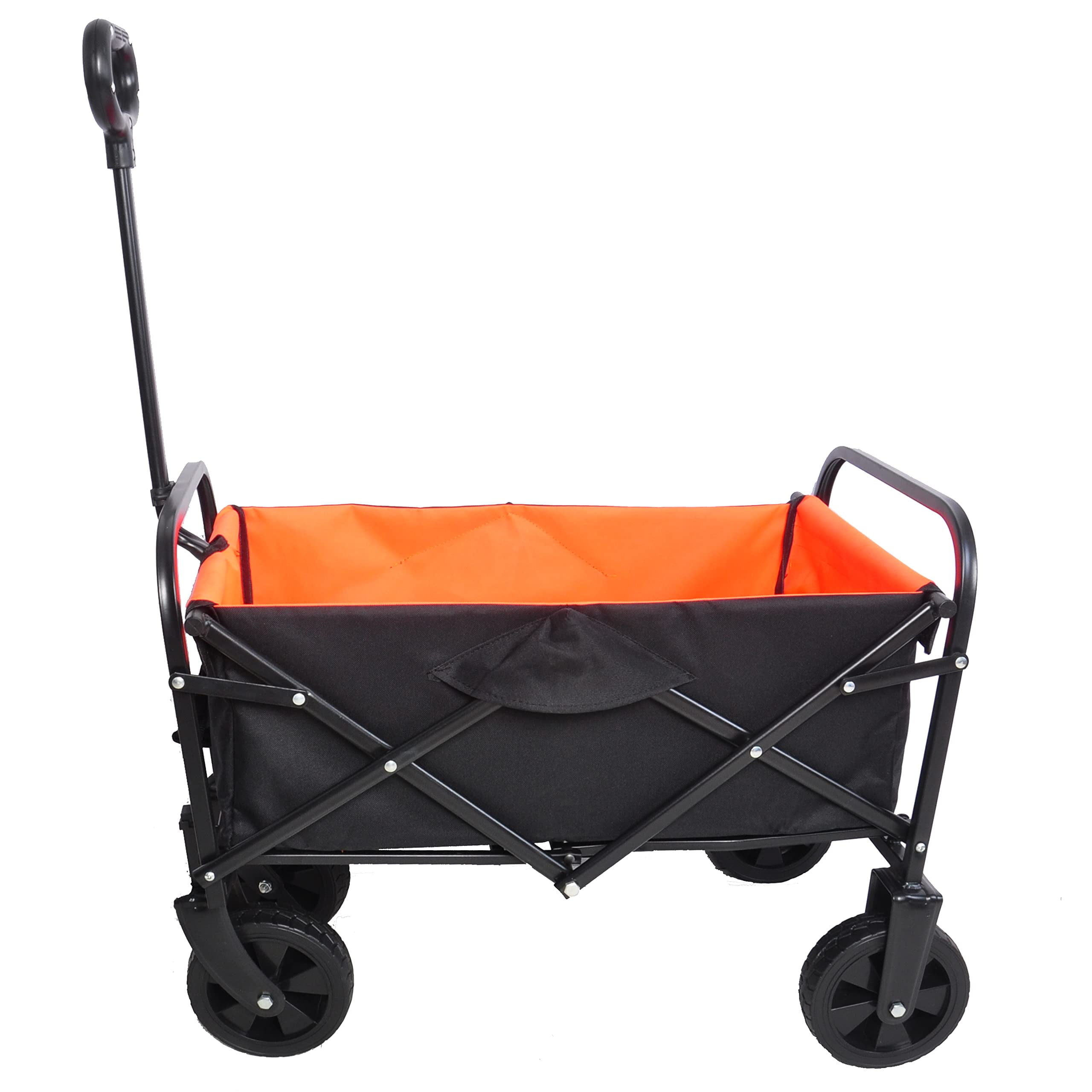 Collapsible Folding Wagon with 150Lbs Capacity, Outdoor Utility Wagon ...