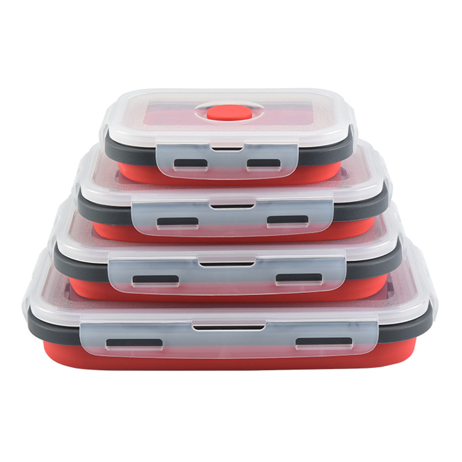 Collapsible Food Storage Containers 4pcs Collapsible Food Storage ...