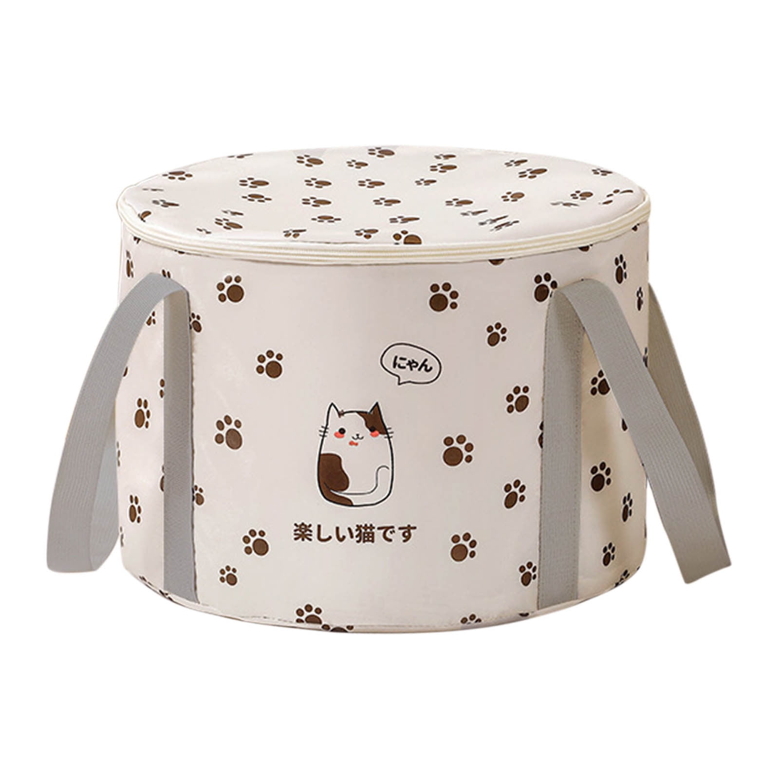 Collapsible Foot Bath Basin Bucket with Lid for Foot Soaking Portable ...