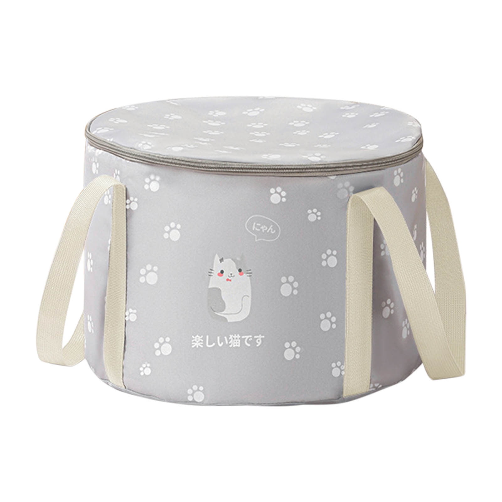 Collapsible Foot Bath Basin Bucket with Lid for Foot Soaking Portable ...