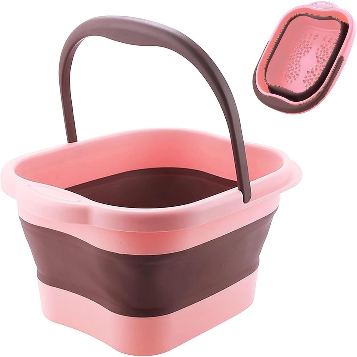 Collapsible Foot Bath Basin for Soaking Feet, Foot Soak Tub, Foot ...