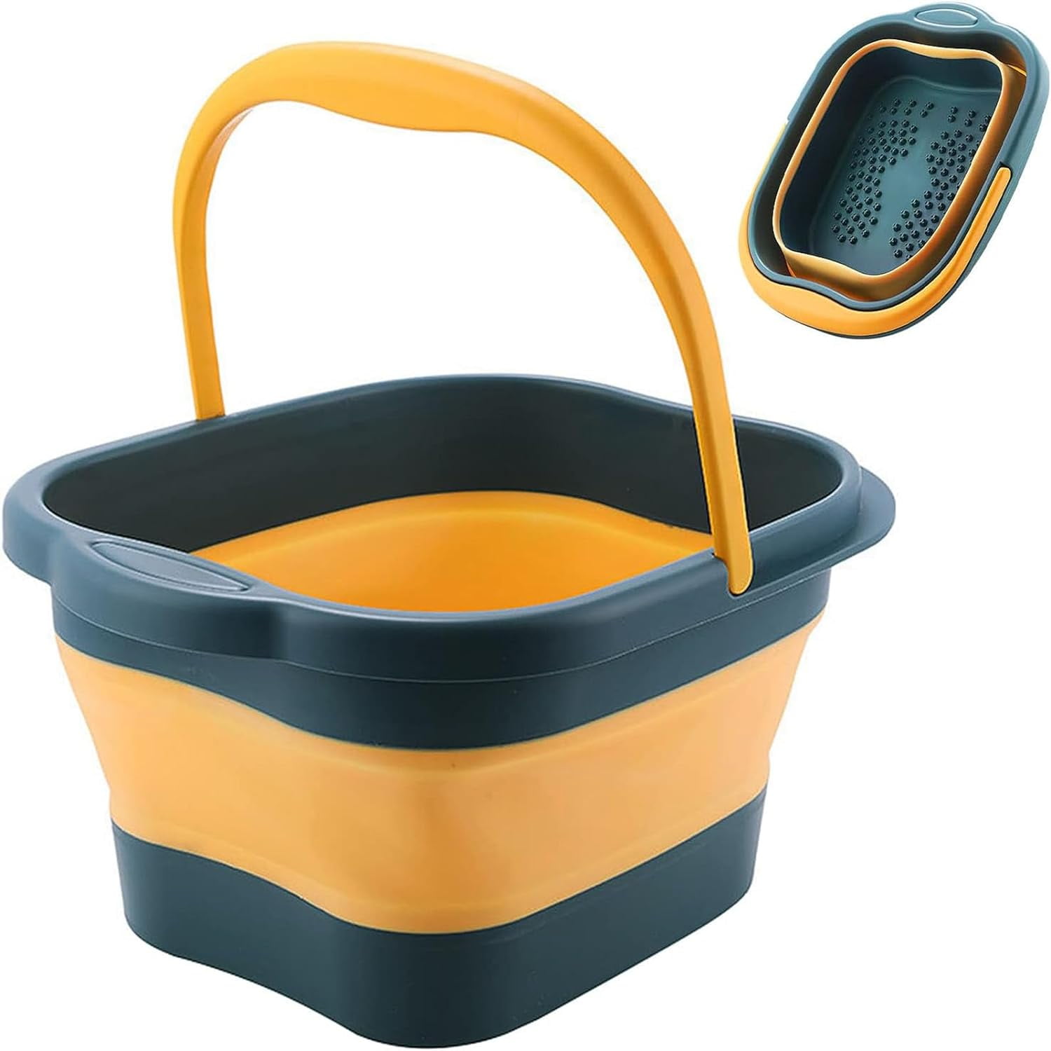 Collapsible Foot Bath Basin for Soaking Feet, Foot Soak Tub, Foot ...