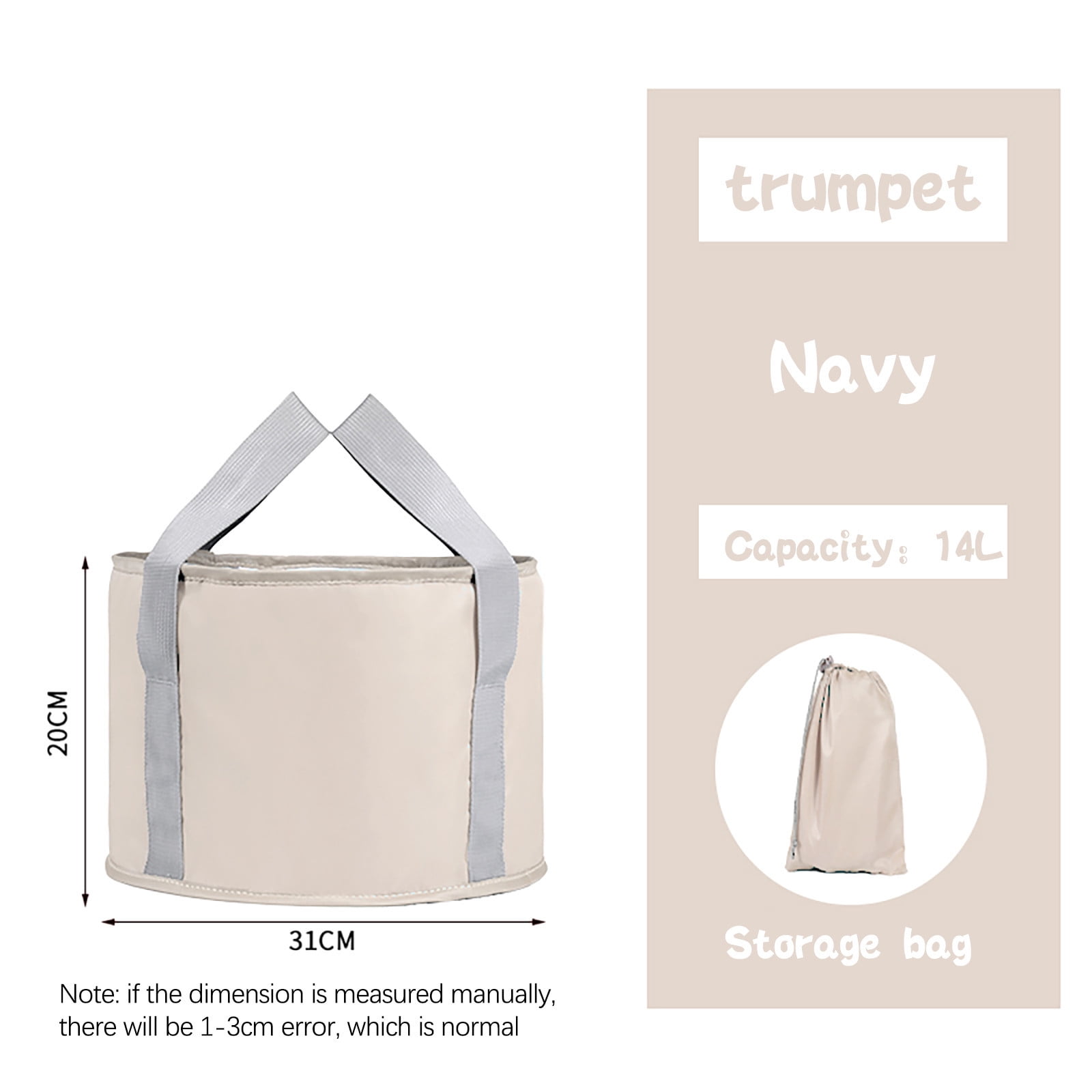 Collapsible Foot Soaking Tub, Portable Foldable Basin for Pedicure ...