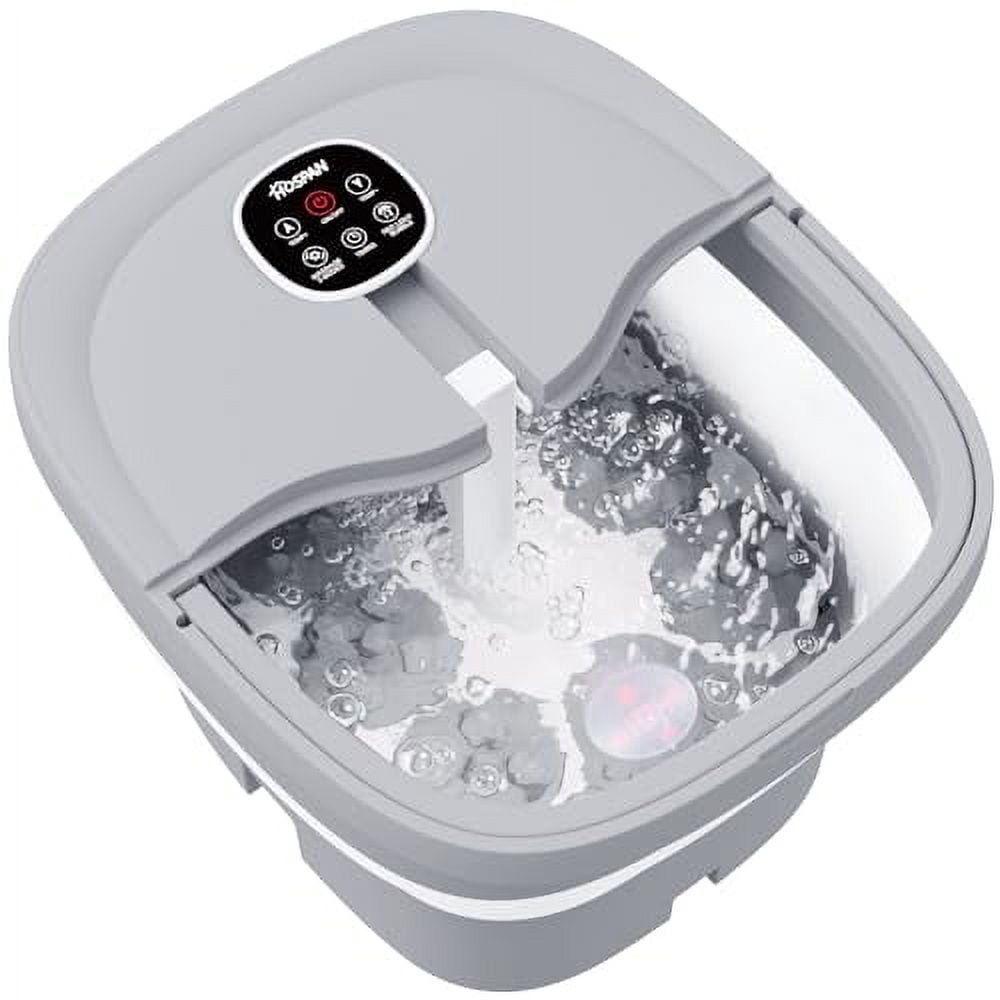 Collapsible Foot Spa Electric Rotary Massage, Foot Bath with Heat ...