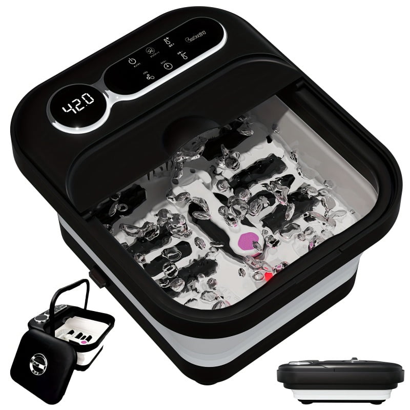 Collapsible Foot Spa And Massager With Heater And Temperature Control ...
