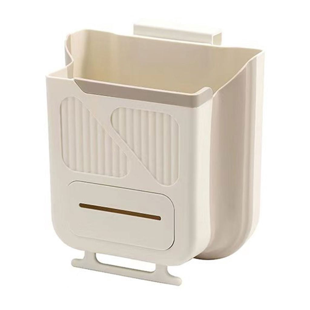 Collapsible Garbage Container Foldable Waste Bin Cabinets Trash Can ...