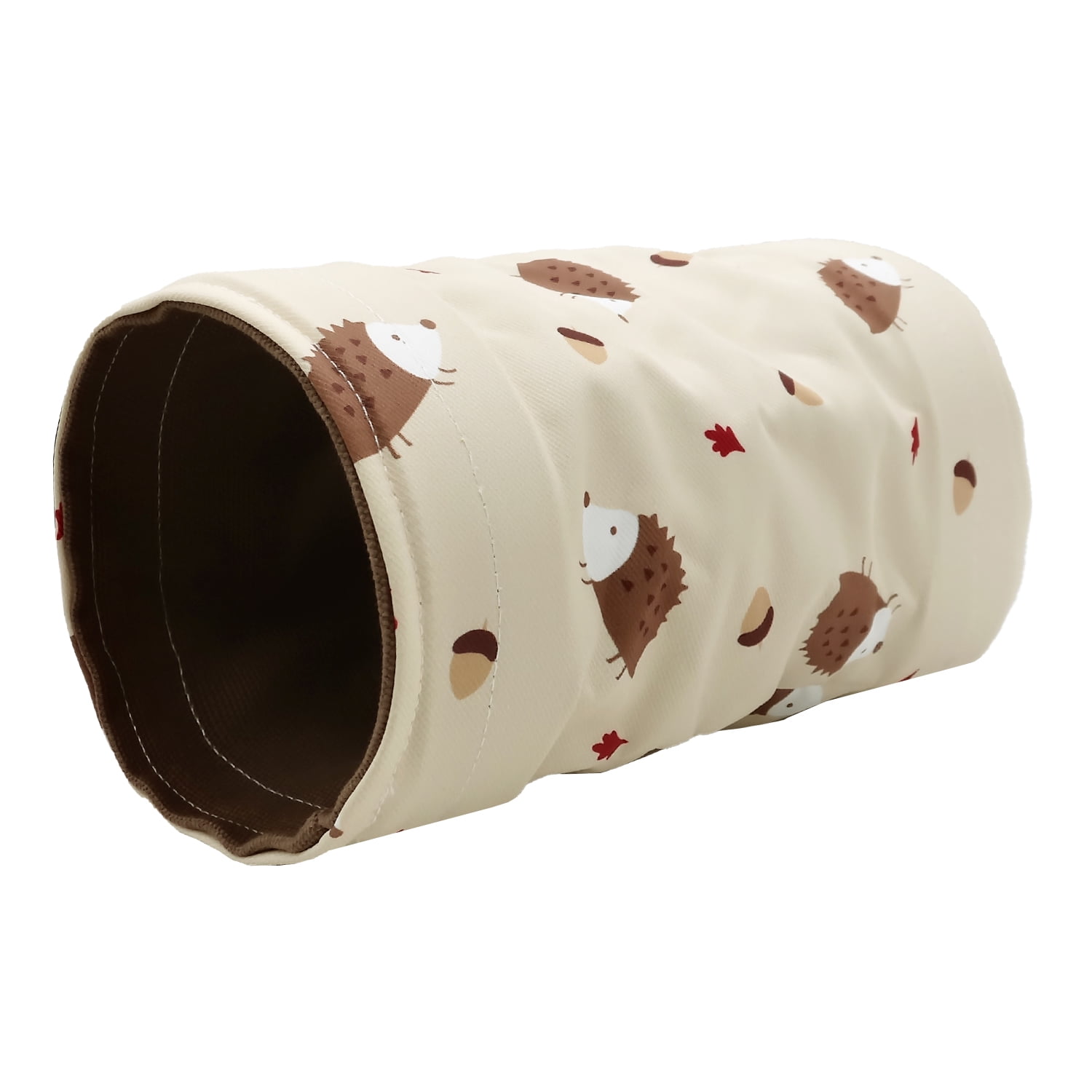 Collapsible Hedgehog Tunnel Pet Play Toy Hideaway Hideout for Hamsters ...