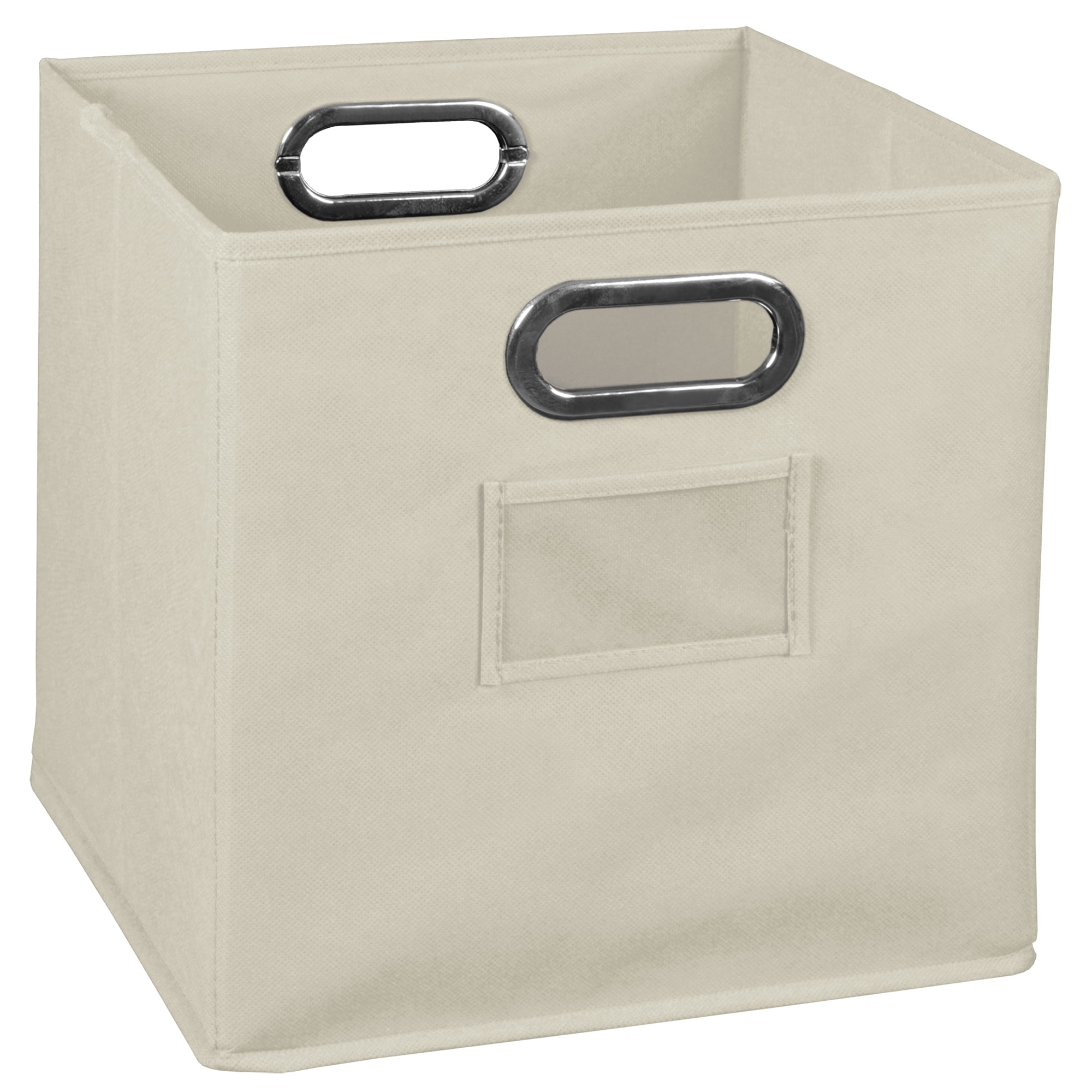 Collapsible Home Storage Foldable Fabric Storage Bin Natural