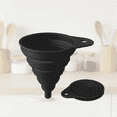 Collapsible Kitchen Funnel, Food Grade Silicone Funnel for Cooking ...