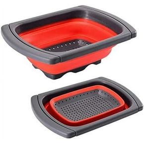 Shop Over Sink Collapsible Strainers and Colanders for Easy Food Prep