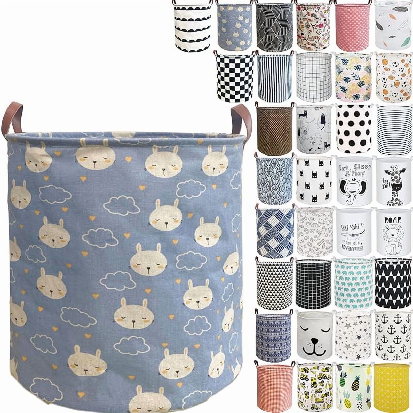 Collapsible Laundry Basket in Bedroom Waterproof Laundry Hamper in ...