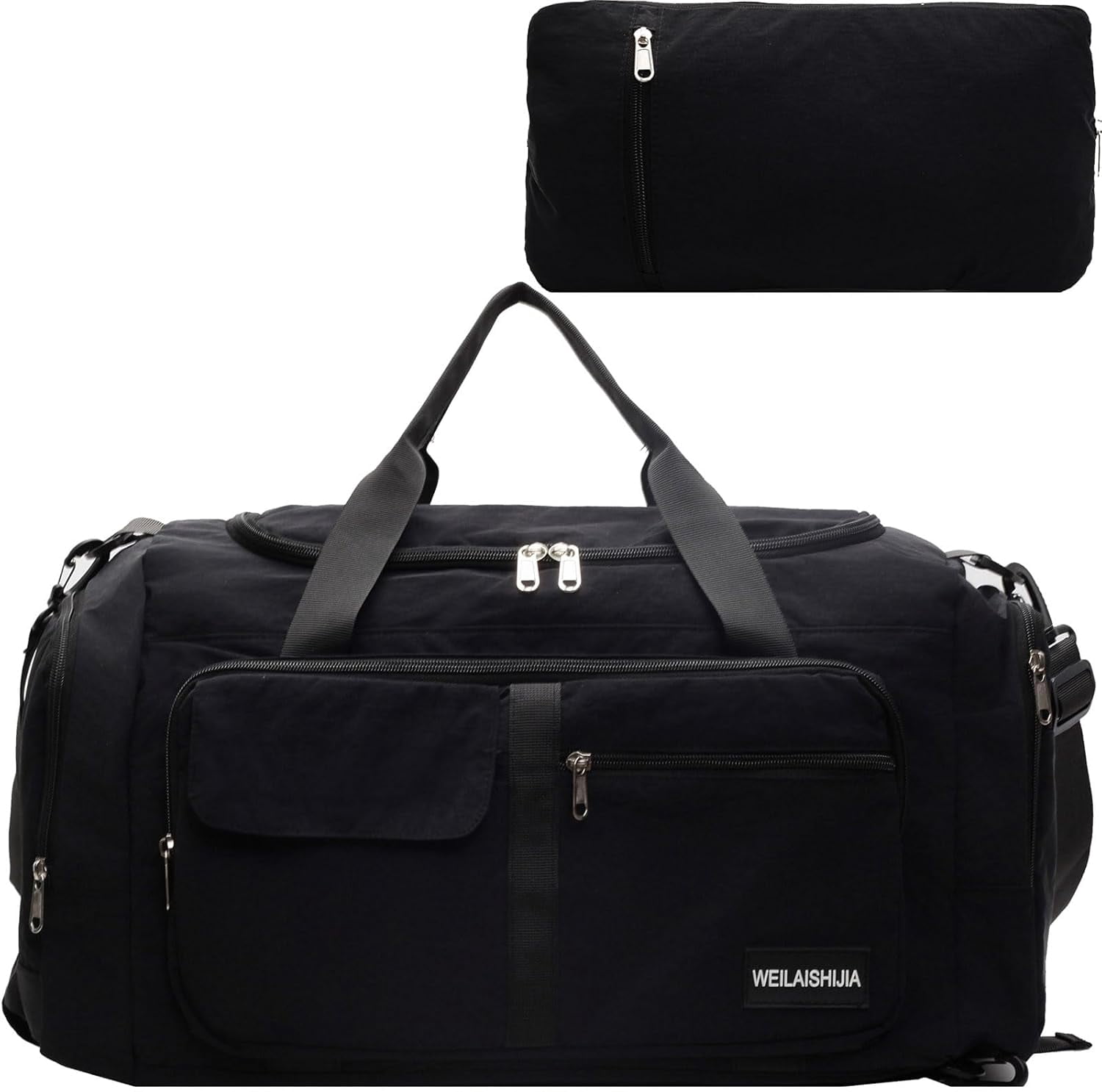 Collapsible Lightweight Duffel Bag Multi-Function Travel Gym Backpack ...