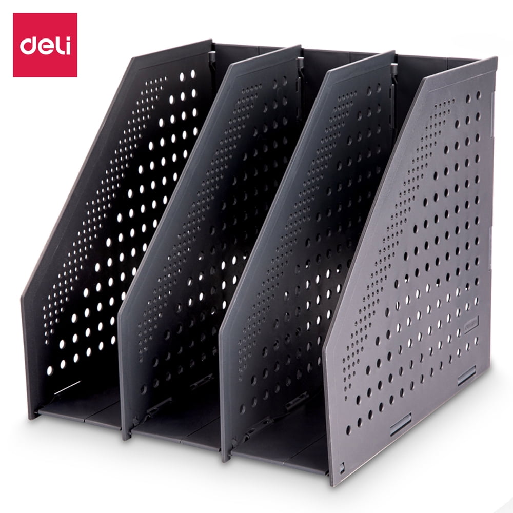 Deli Collapsible Magazine Holder Binder Holder Magazine Rack Desk ...