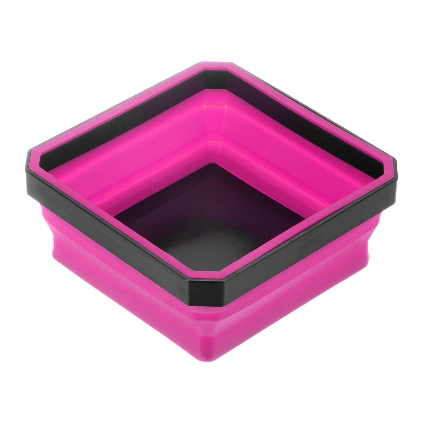 Collapsible Magnetic Parts Tray Foldable Tool Trays Square Small Metal ...