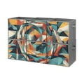 Collapsible Oxford Fabric Storage Cubes with Handles, Large Mid ...
