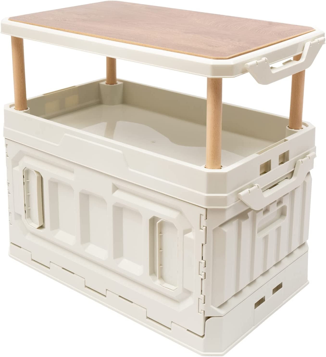 Collapsible PP Camping Tool Box,Multifunctional Trunks Storage Bins ...