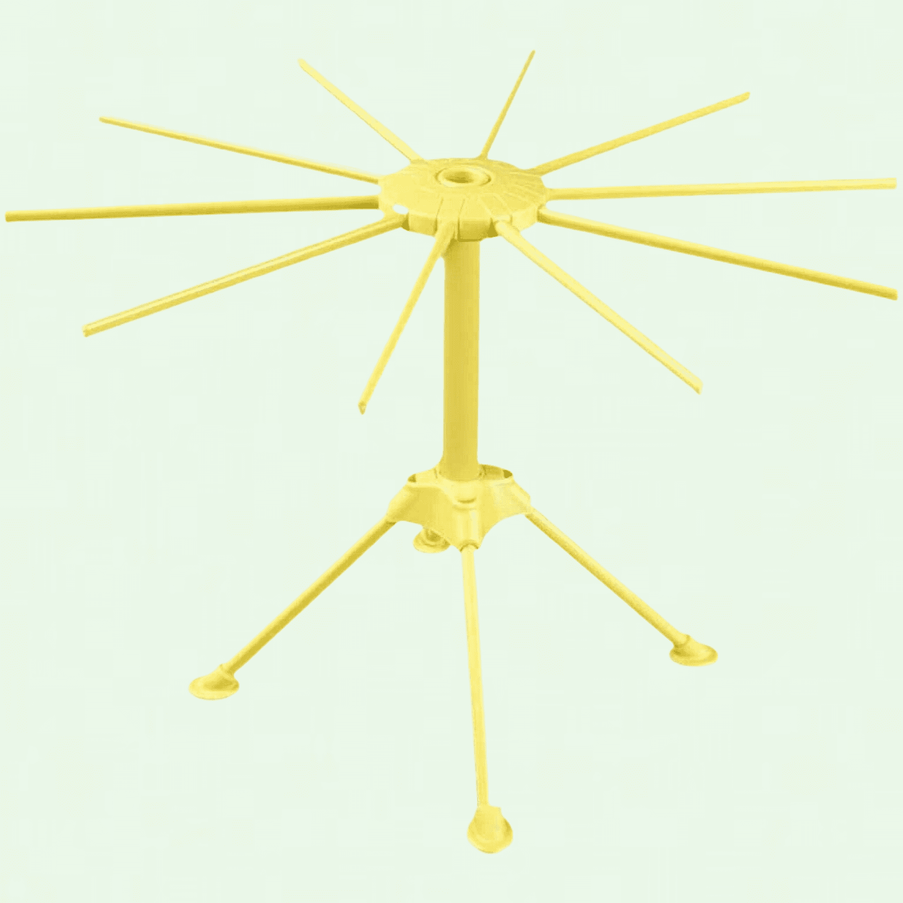 Collapsible Pasta Drying Rack - Convenient Spaghetti Dryer (Yellow ...