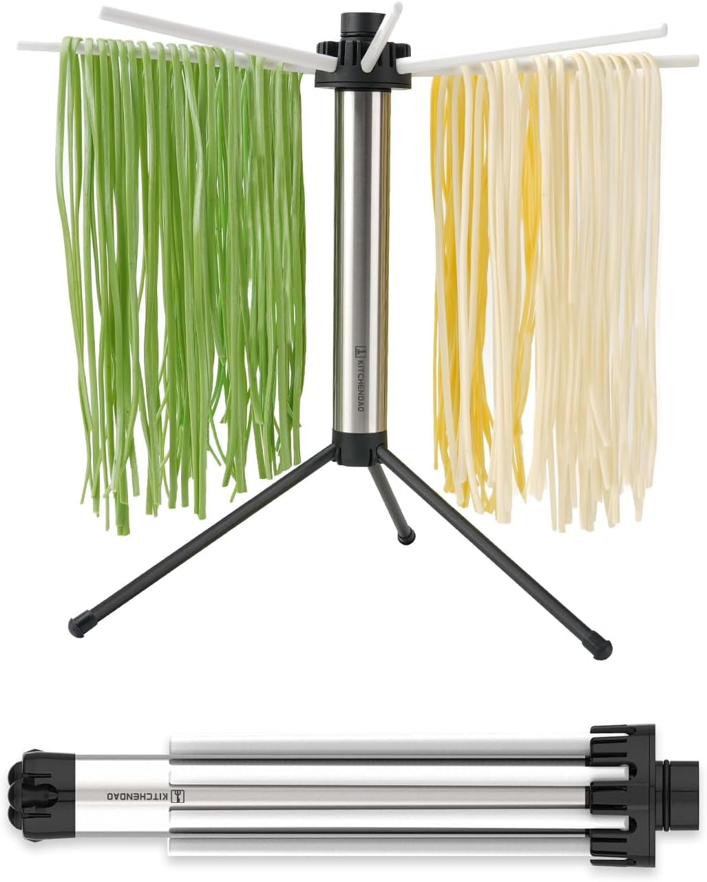 Collapsible Pasta Drying Rack, Easy Storage, Quick Set up, Foldable ...