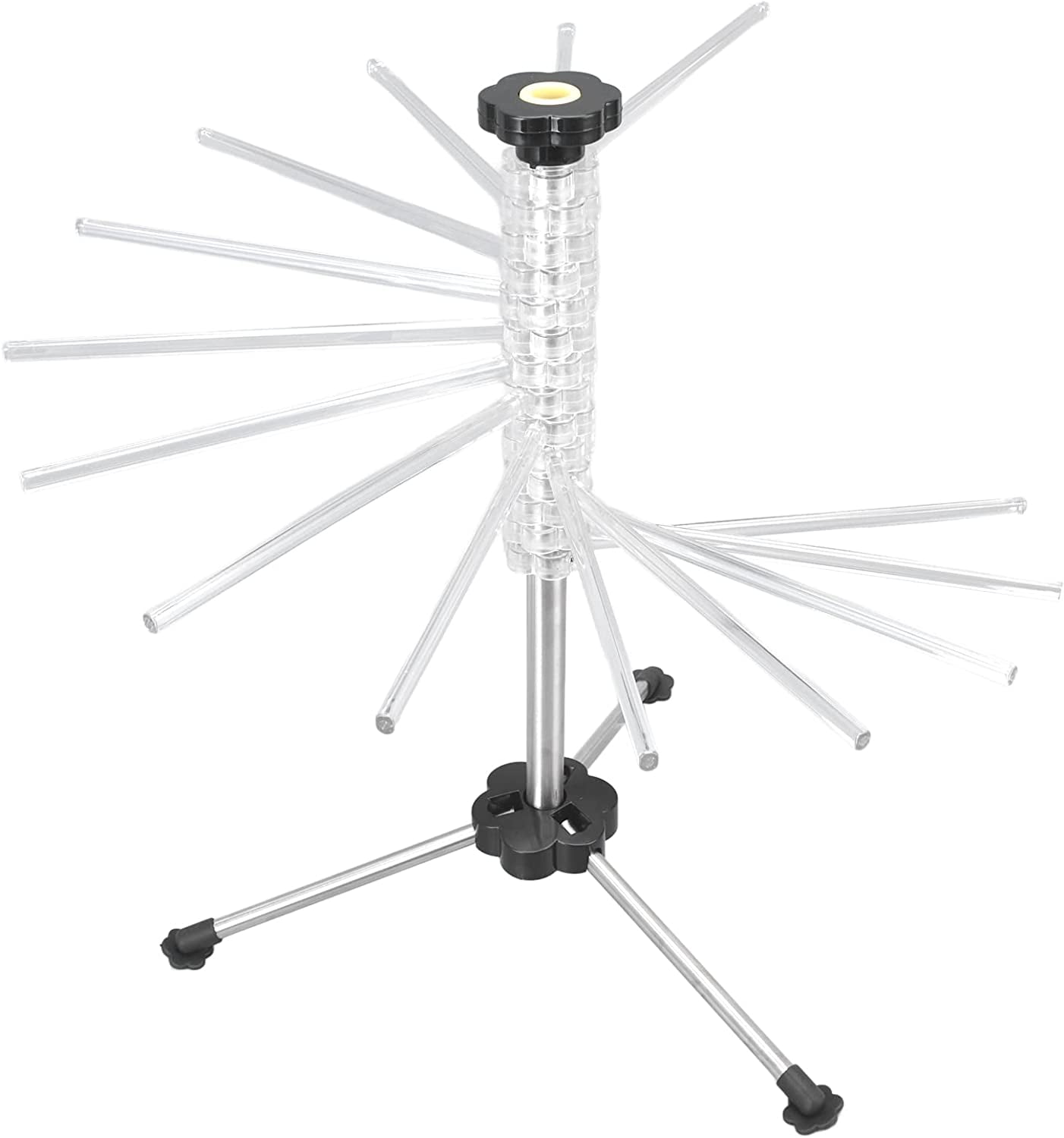 Collapsible Pasta Drying Rack Tall Spaghetti Noodle Dryer Stand for up ...