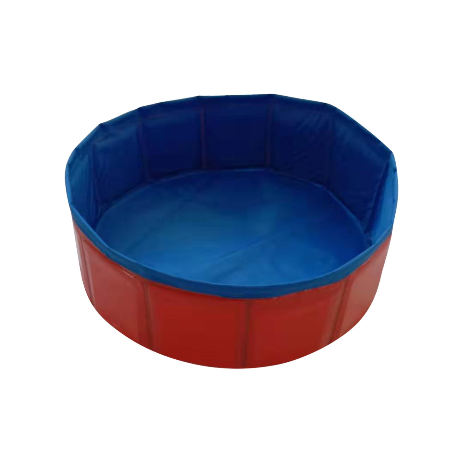 Collapsible Pet Dog Bath Pool Kiddie Pool Hard Plastic Foldable Bathing ...