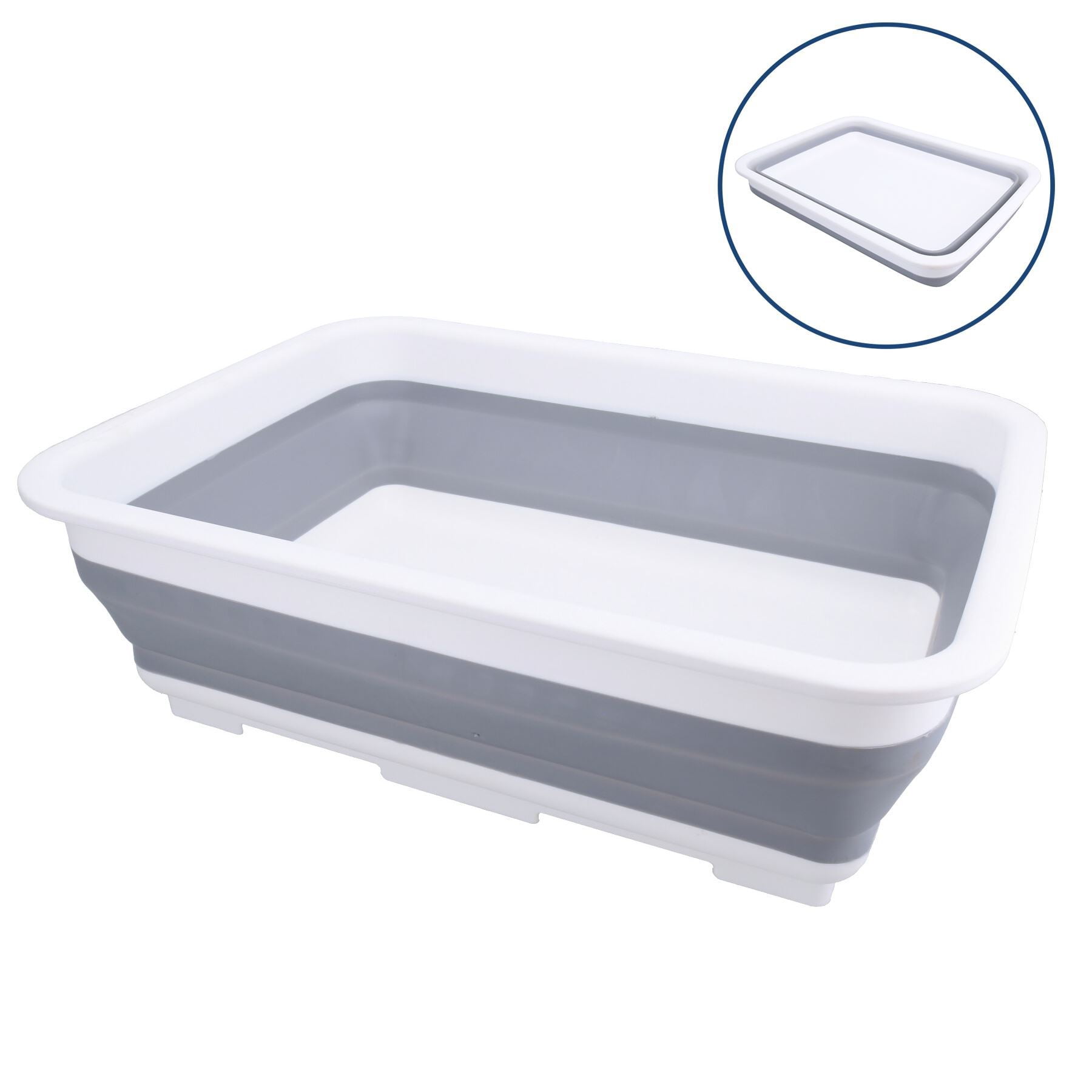 Collapsible Pet Dog Paw Cleaning Basin Pop up 7 Litre Capacity ...