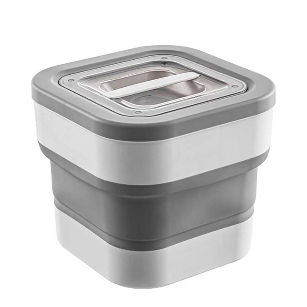 Collapsible Pet Food Storage Container Convenient and Space saving ...
