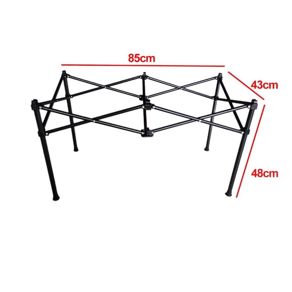 Collapsible Picnic Table Bracket Camping Table Leg for Stand for Roll ...