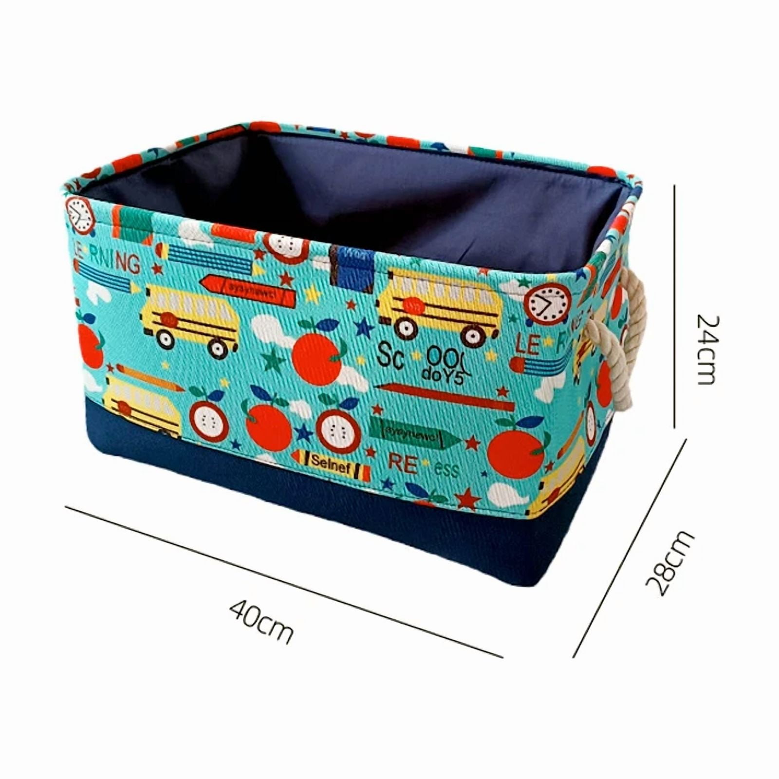 Collapsible Pink Canvas Laundry Hamper with Handles for Baby Girl Toys ...