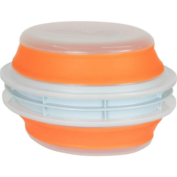Collapsible Plastic Batter Bowl | Mess-Free Breading Shaker Container ...