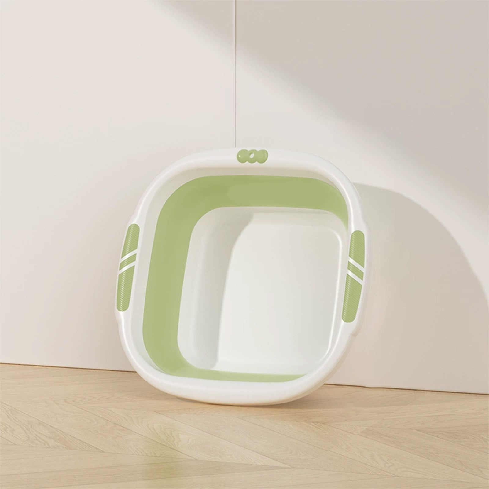 Collapsible Plastic Wash Basin, Foldable Dish Pan for Kitchen Sink ...