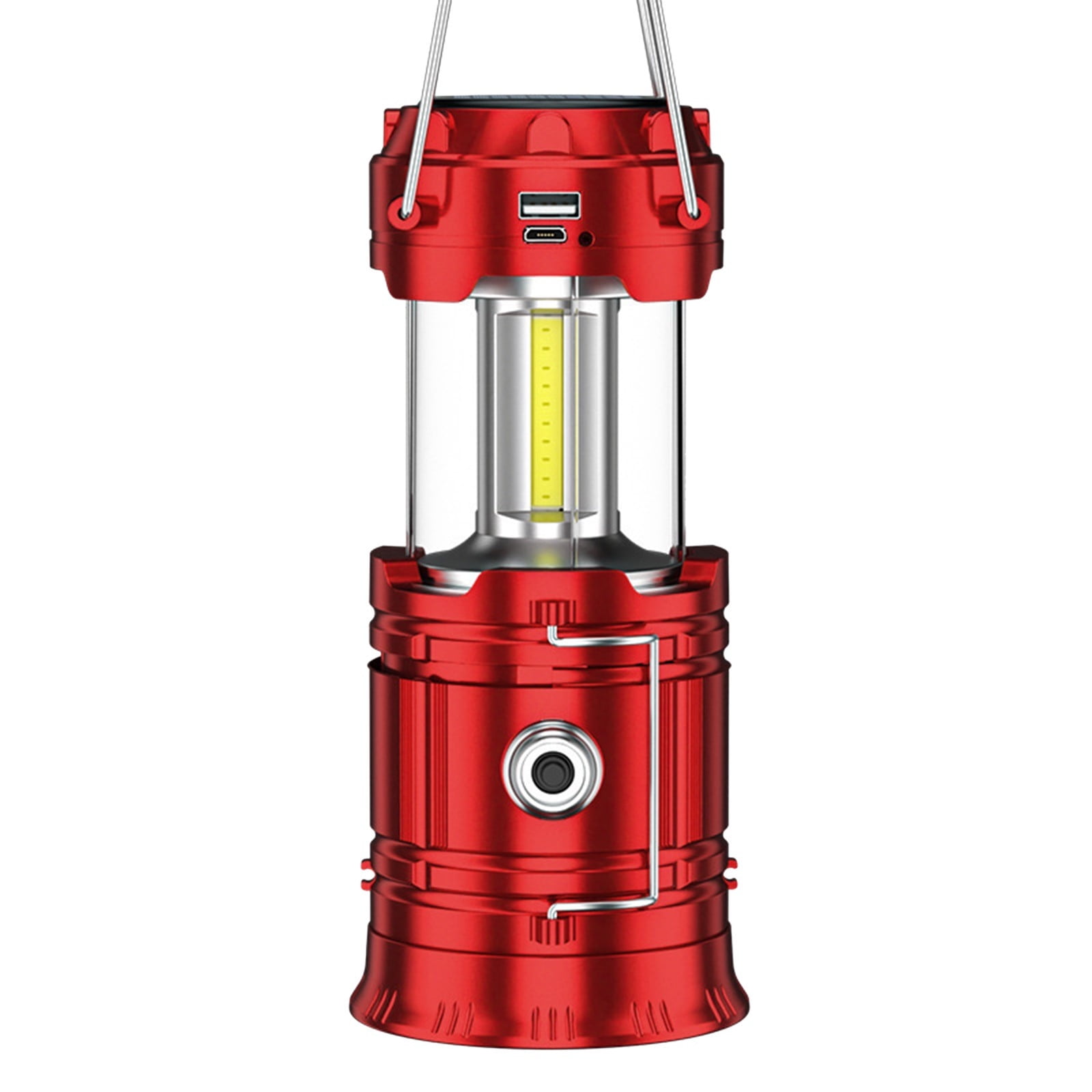 Collapsible Portable LED Camping Lantern Lightweight Waterproof Solar ...