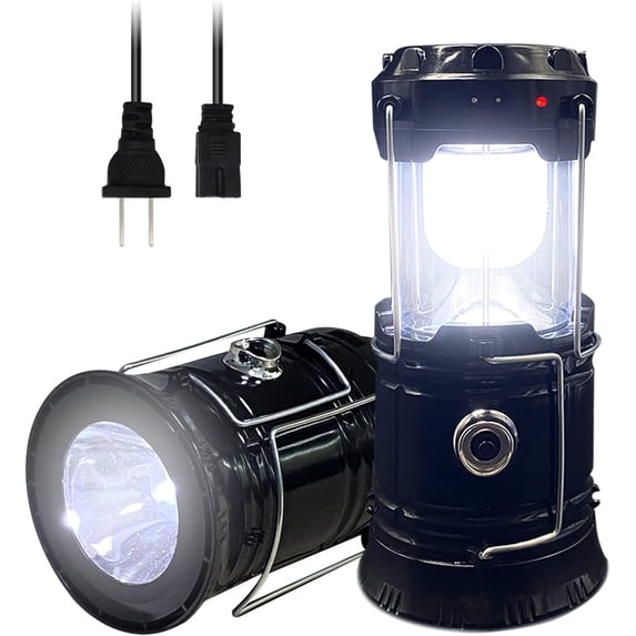 Collapsible Portable LED Camping Lantern Lightweight Waterproof Solar ...