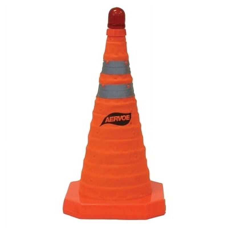 Collapsible Safety Cones, 18 In, Nylon, Orange | Bundle of 2 Each ...