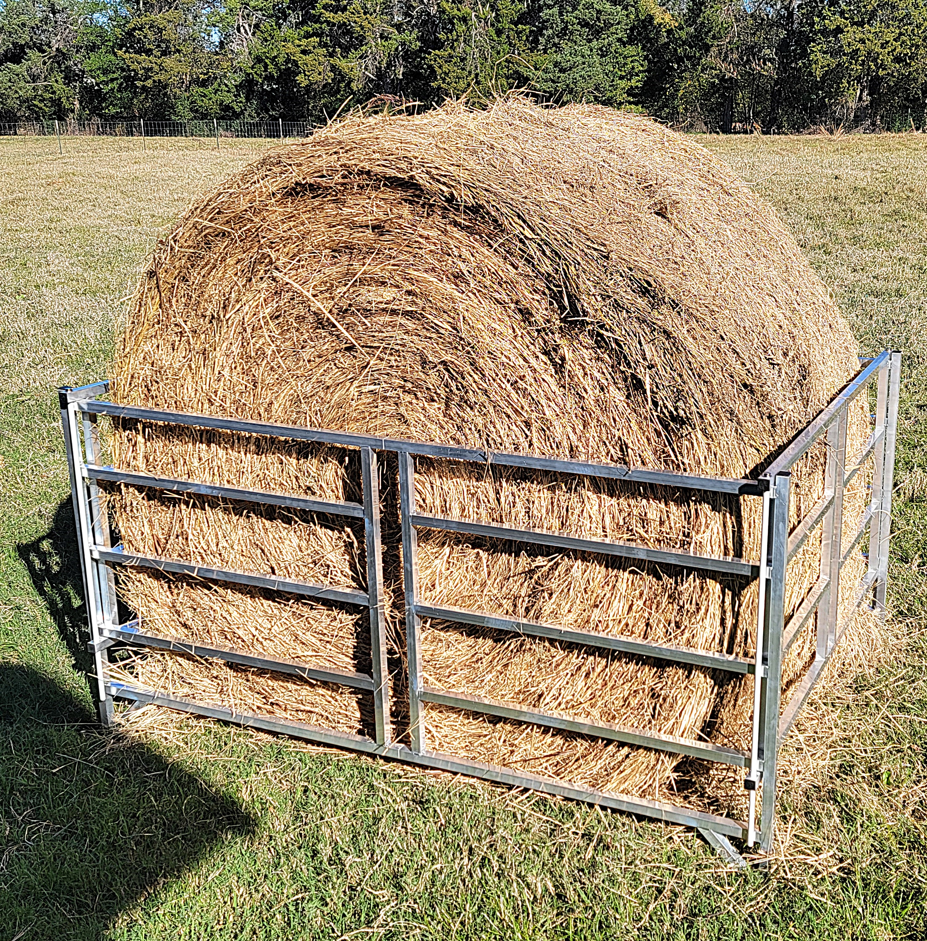 Customer reviews for Collapsible Sheep & Goat Aluminum Round Hay Bale ...