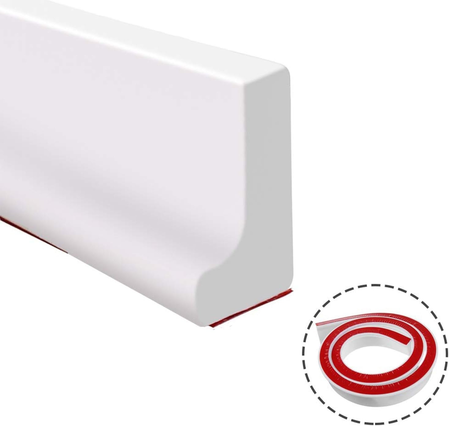 Collapsible Shower Threshold Water Dam,Buthtub Splash Guard Shower ...