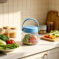 Collapsible Silicone Fresh-Keeping Bucket Food Storage Container for ...