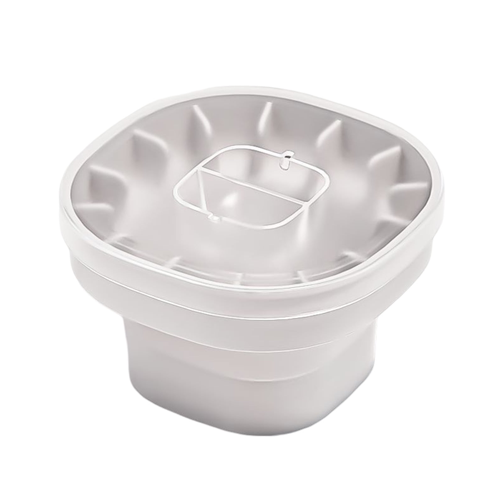 Collapsible Silicone Tray With Ice Bucket Foldable Freezer For Party RV ...