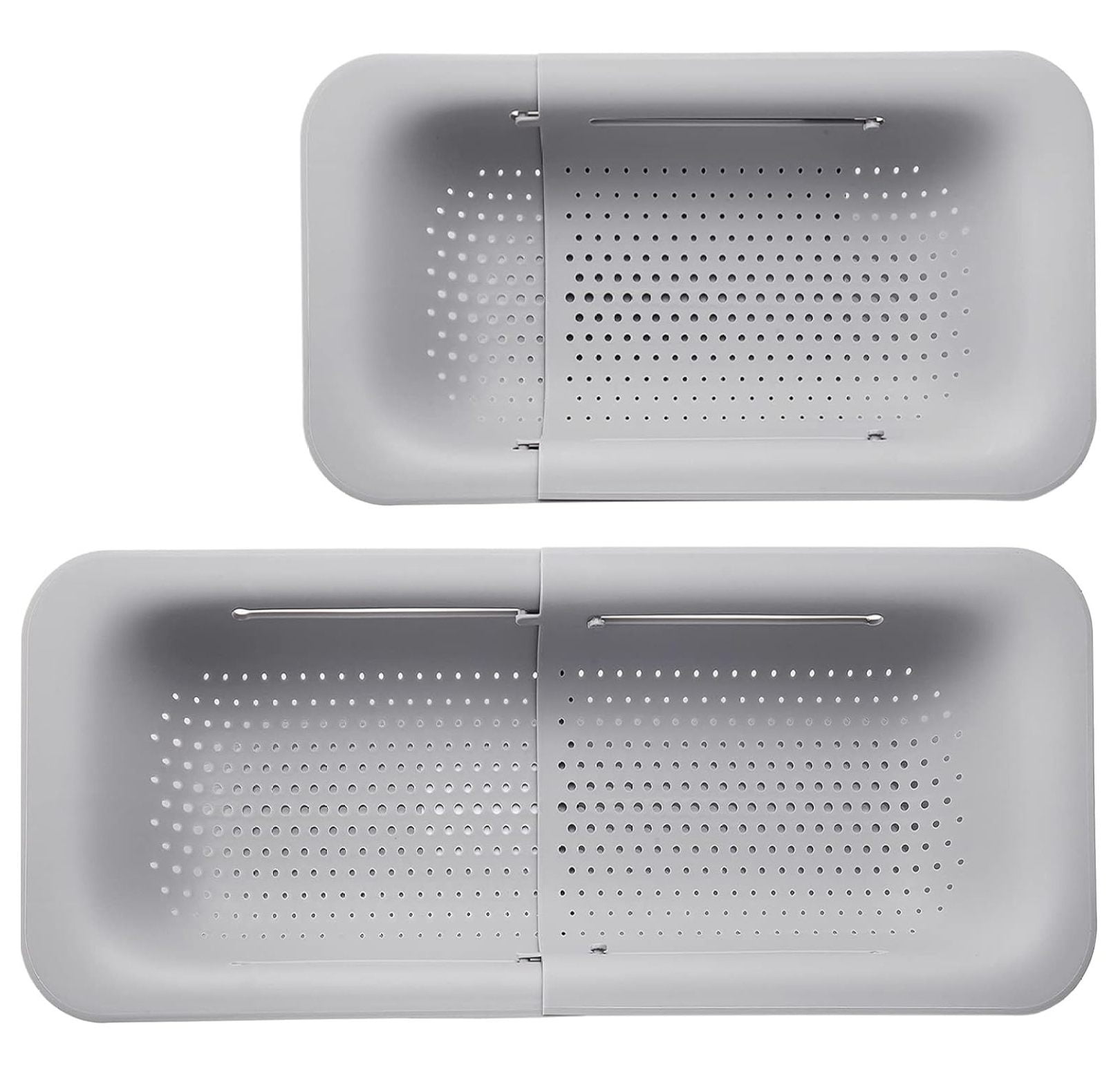 Collapsible Sink Colander Strainer Basket，Extendable Strainer Saver ...