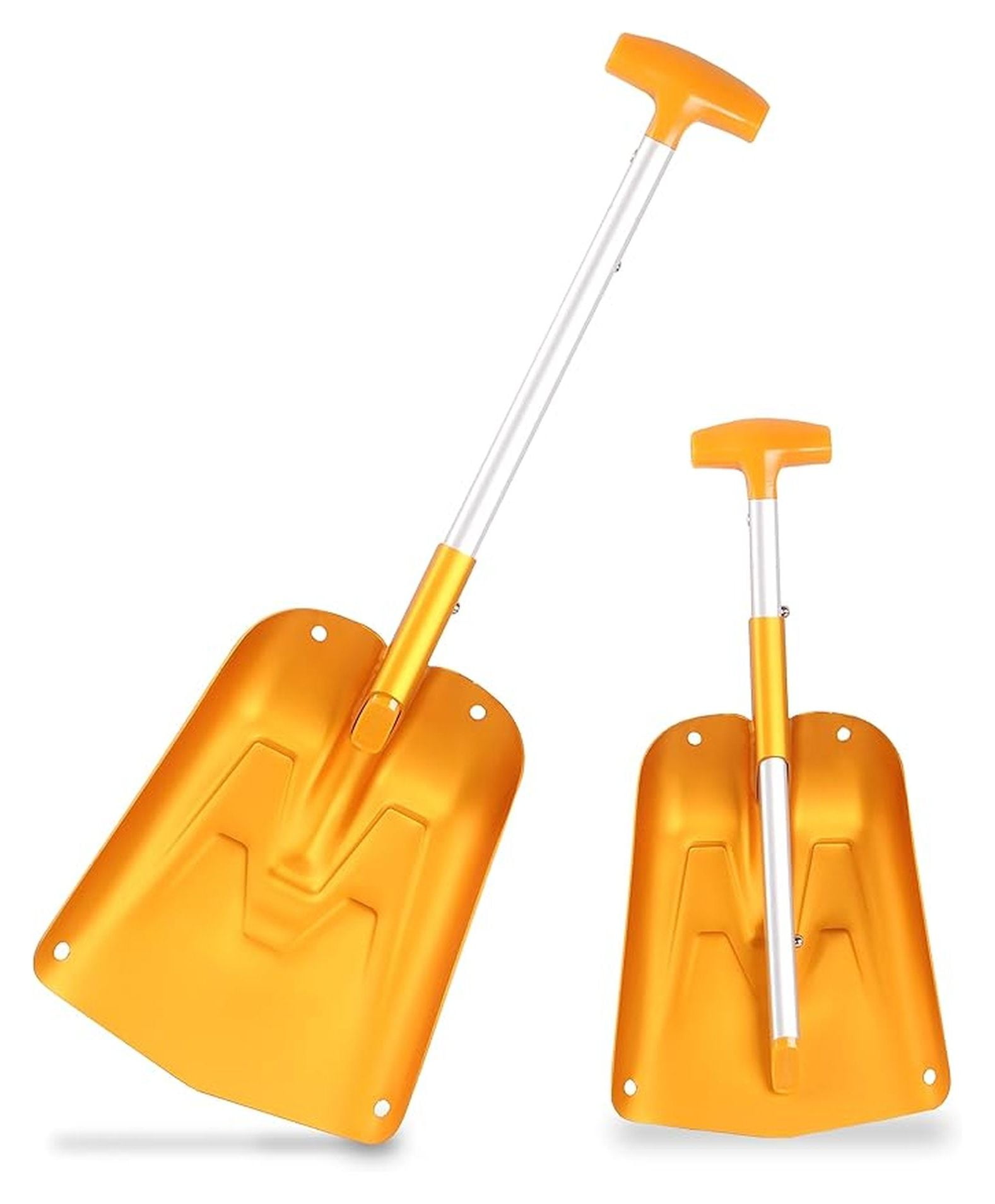 Collapsible Snow Shovel, Portable Adjustable Aluminum Emergency Shovel ...