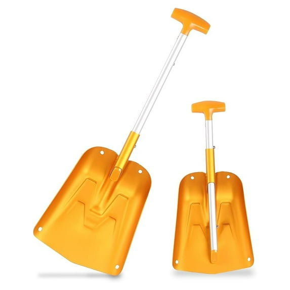 Collapsible Snow Shovel, Portable Adjustable Aluminum Emergency Shovel ...