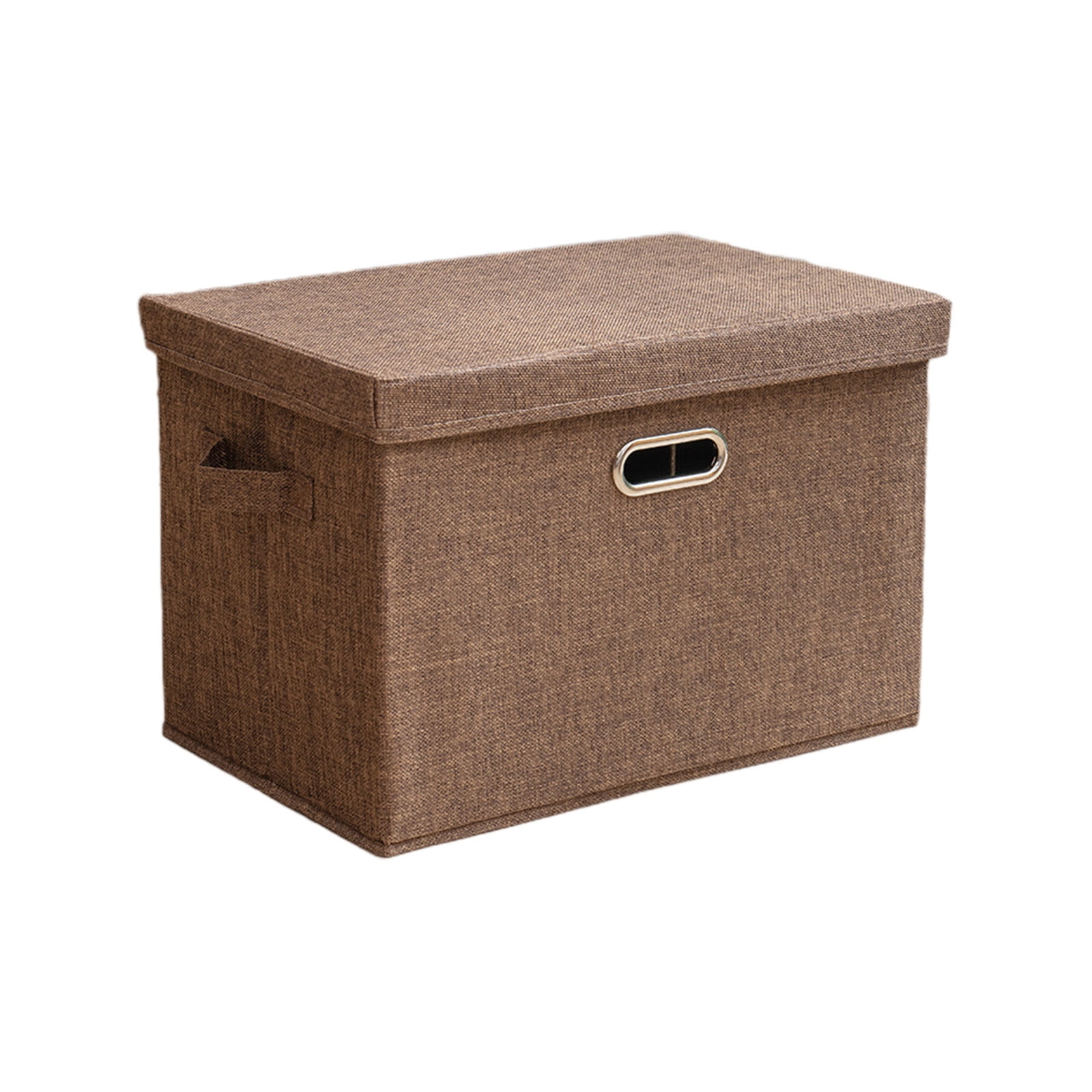 Collapsible Stackable Storage Bins with Lids, 1 Pack Foldable Closet ...
