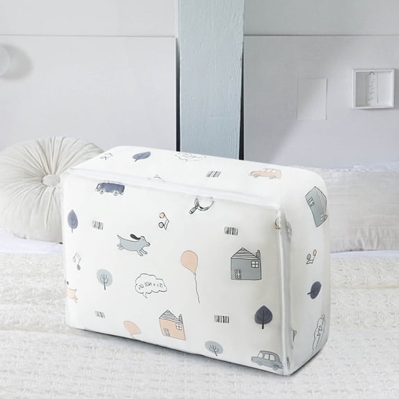 Collapsible Storage Bag | Large-Capacity Foldable PEVA Cloth Container ...