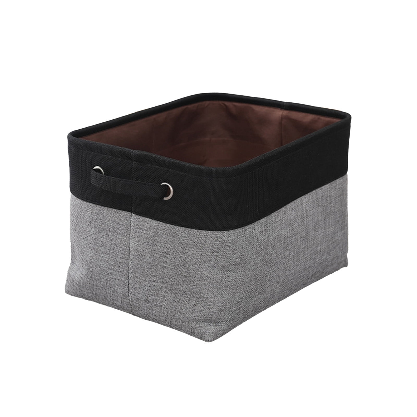 Collapsible Storage Bin, Fabric Organizing Basket for Household ...