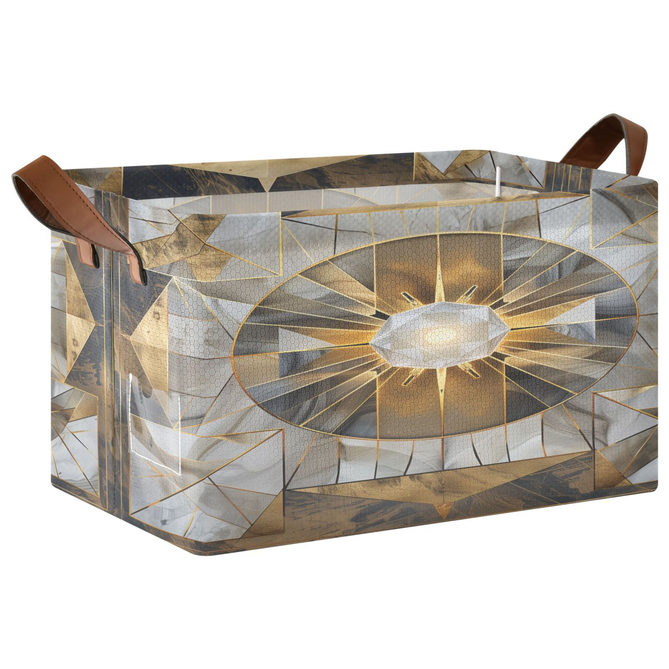 Collapsible Storage Bins Fabric Shelf Baskets with Handles Closet ...