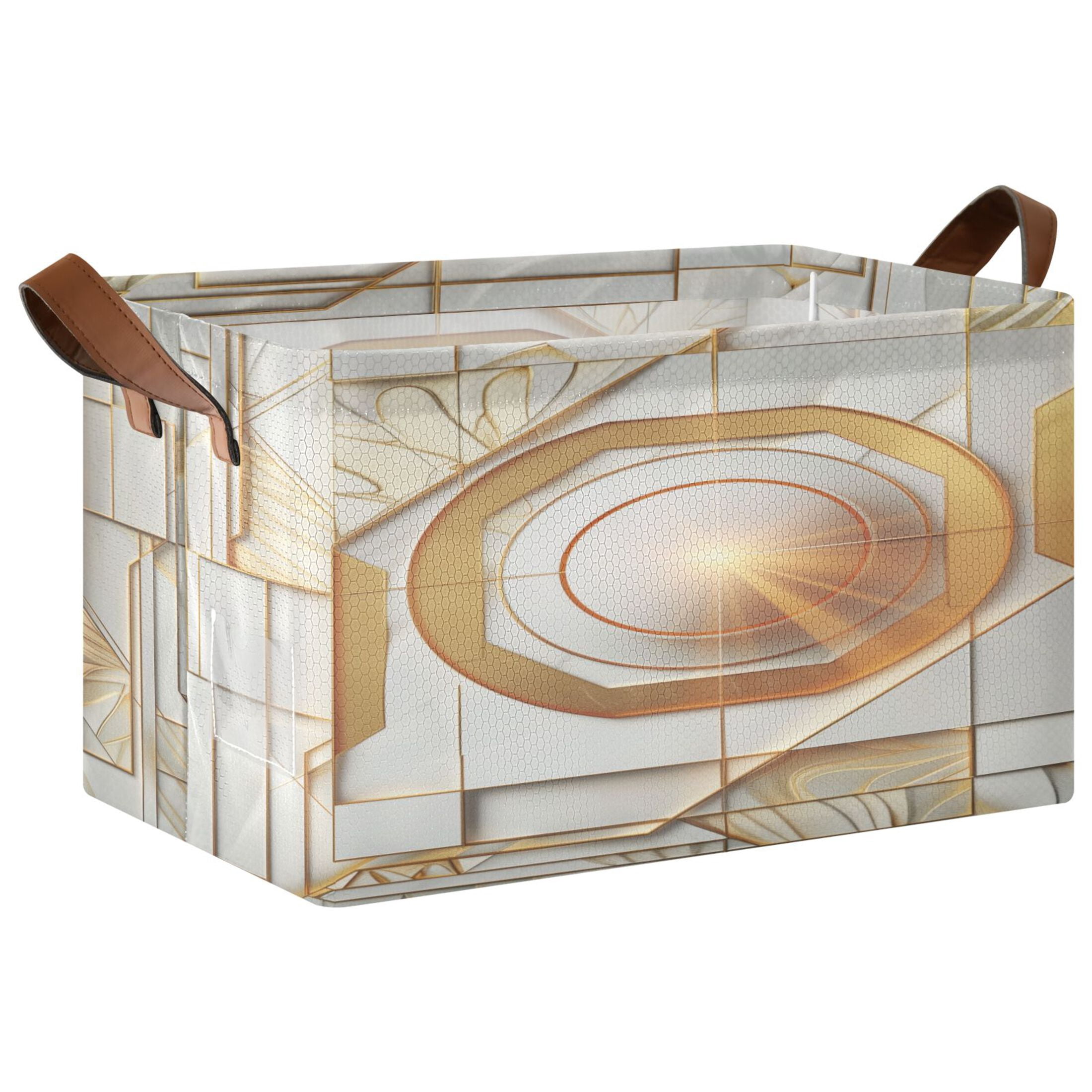 Collapsible Storage Bins Fabric Shelf Baskets with Handles Closet ...