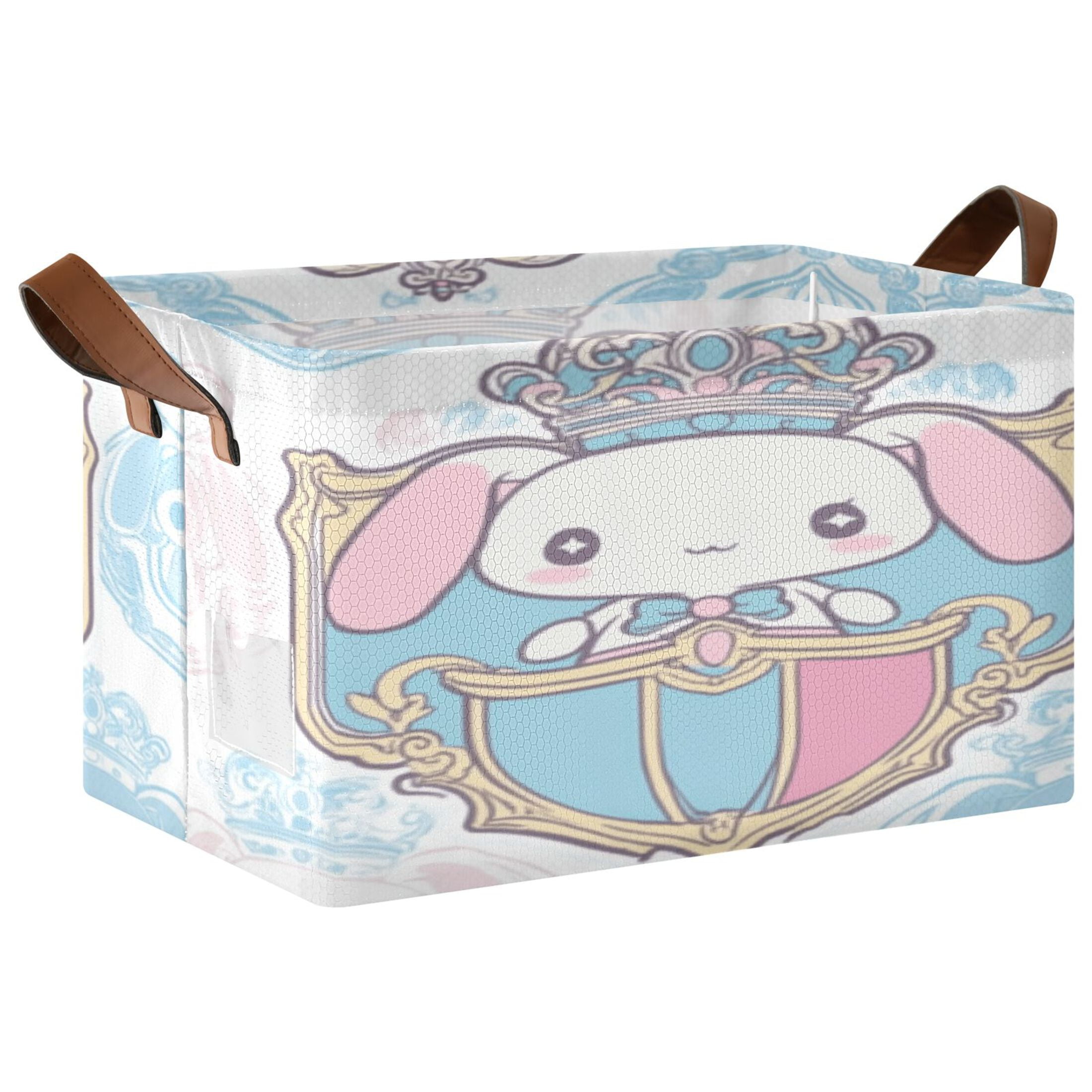 Collapsible Storage Bins Fabric Shelf Baskets with Handles Closet ...