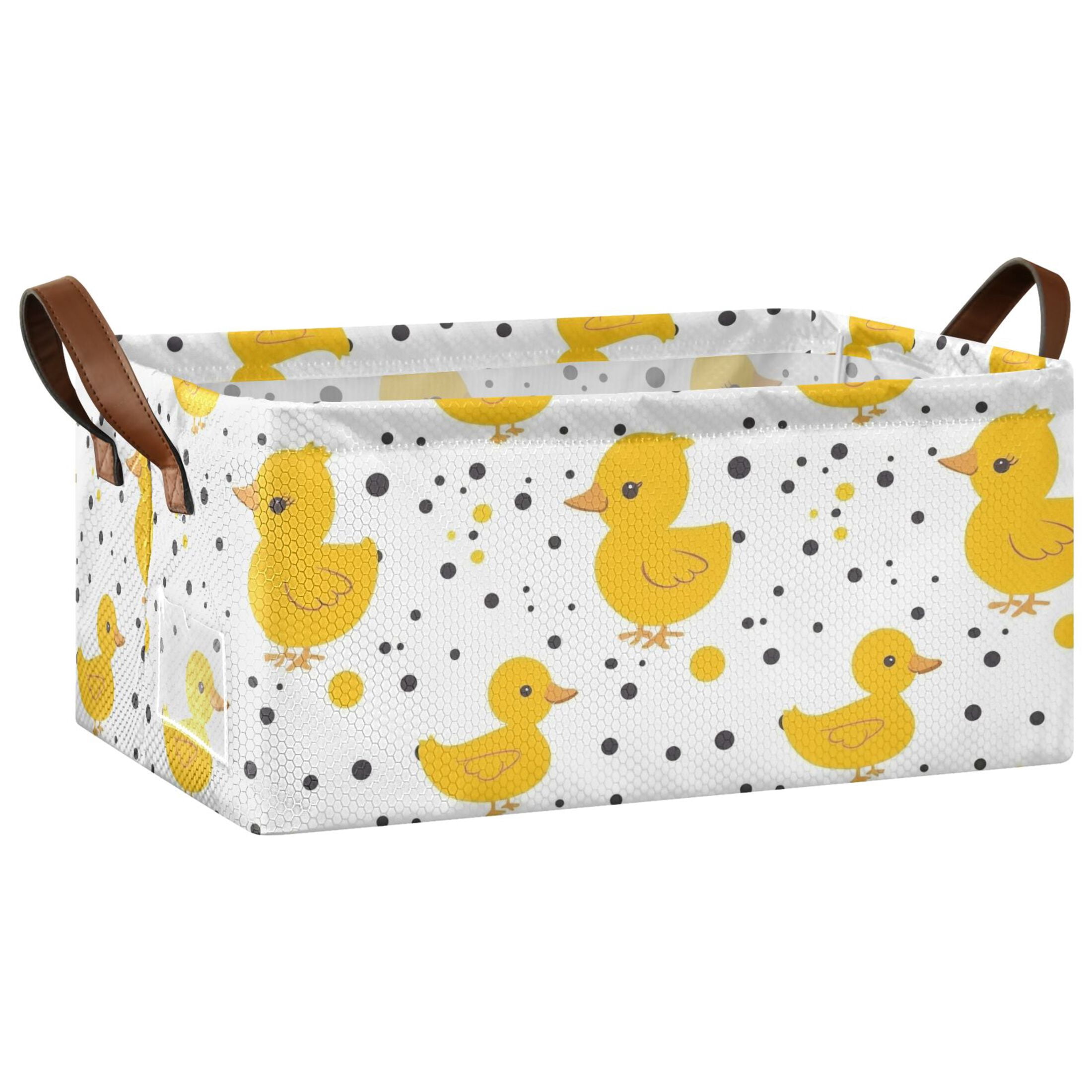 Collapsible Storage Bins Fabric Shelf Baskets with Handles Closet ...
