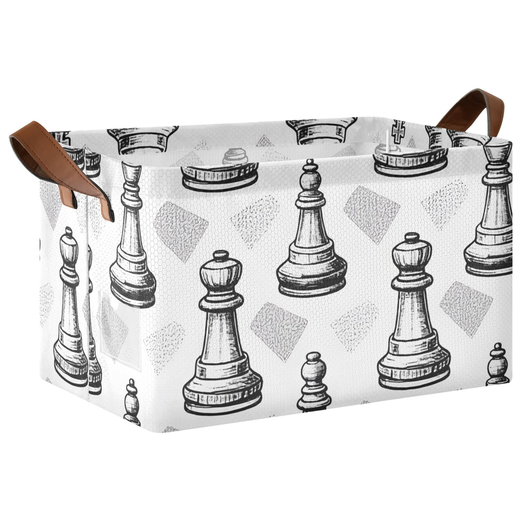 Collapsible Storage Bins Fabric Shelf Baskets with Handles Closet ...